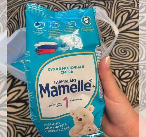 Детская молочная смесь mamelle