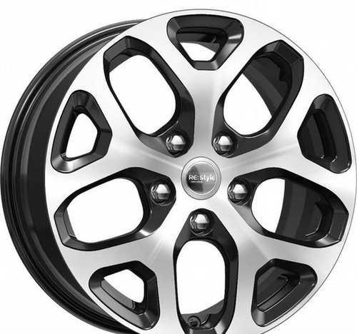 R16 5x114,3 6,5J ET47 D66,1 K&K кс869 (ZV 16 Megane) Алмаз чёрный