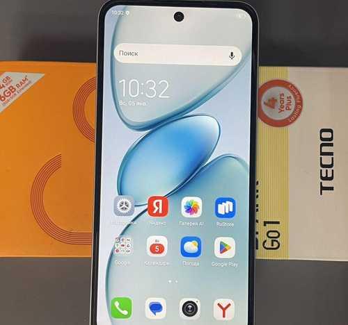 TECNO Spark Go 1, 4/64 ГБ