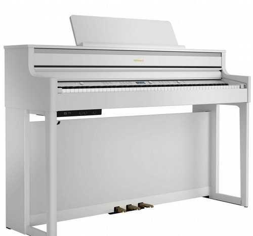 Цифровое пианино Roland HP704-WH + KSH704/2WH