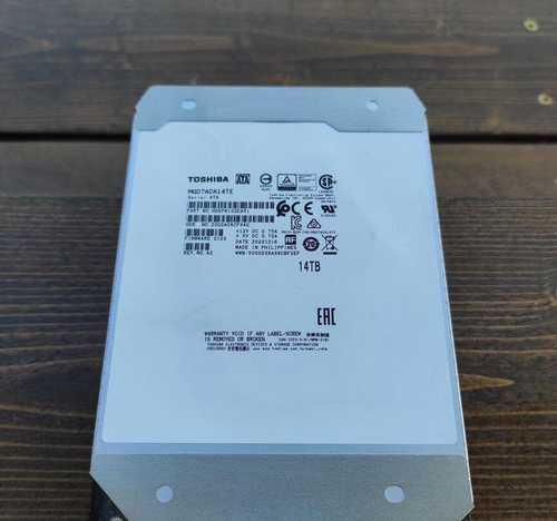 Жёсткий диск Toshiba 14 TB