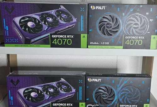 Видеокарты RTX 4070 12Gb рст