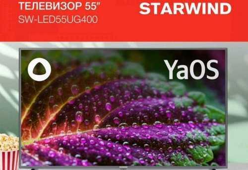 Телевизор 55" Яндекс Алиса starwind SW-LED55UG400