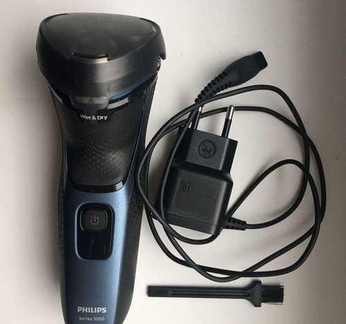 Бритва philips S3134 Series 3000 синий шторм