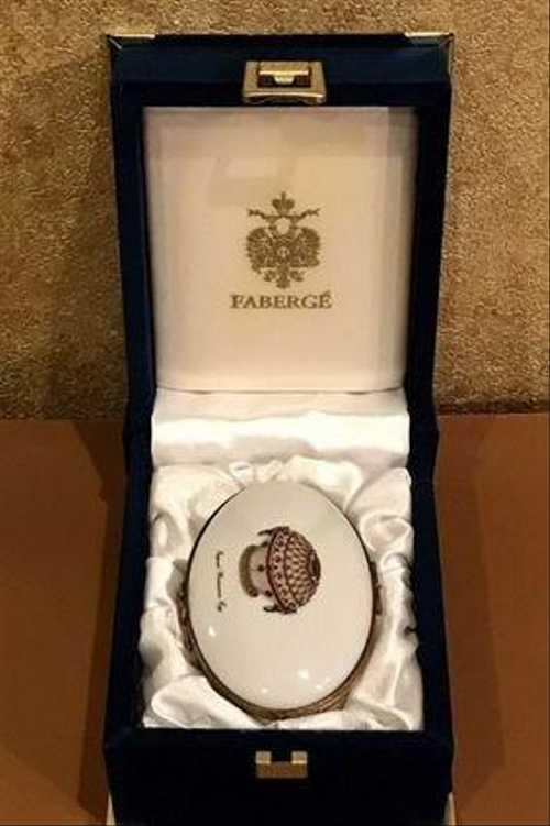 Шкатулка Faberge овальная Франция