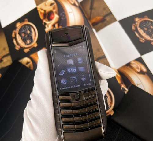 Vertu ascent TI pure black special edition