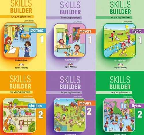 Skills Builder for Young Learners 2018: все уровни