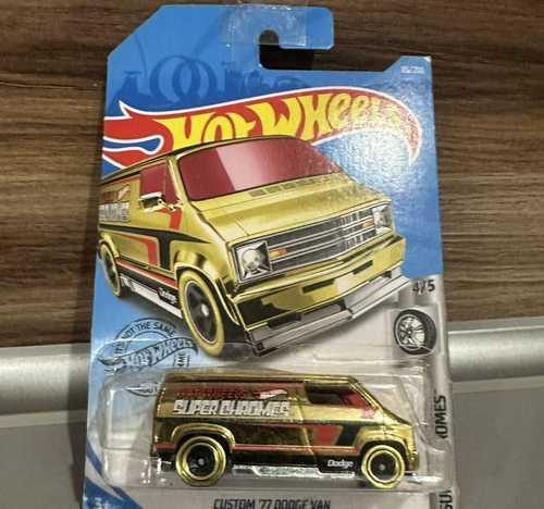 Hot wheels dodge van 77