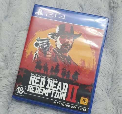 Диск Red dead redemption 2 ps4/ps5