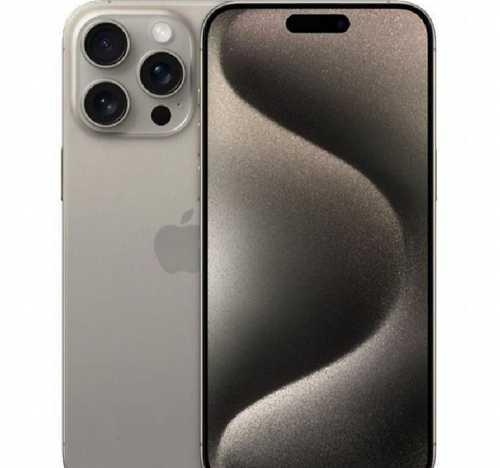 Apple iPhone 15 Pro Max 1Tb (2nanoSIM) Natural Titanium (бежевый)