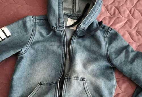Джинсовая куртка для мальчика 116