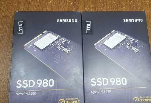 SSD Samsung 980 объёмом 1 тб (MZ-V8V1T0BW)