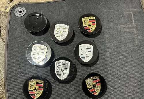 Колпачки заглушки колесных дисков Porsche