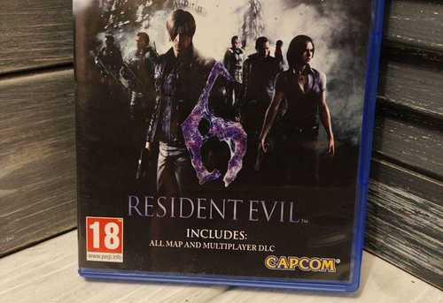 Игры ps4,ps5 Resident evil 6