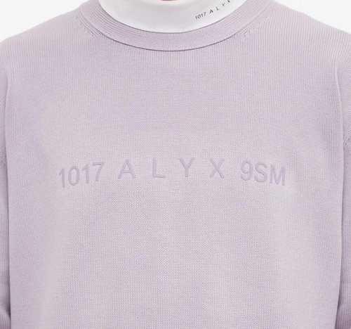 Alyx 1017 9sm logo sweater лёгкий свитер