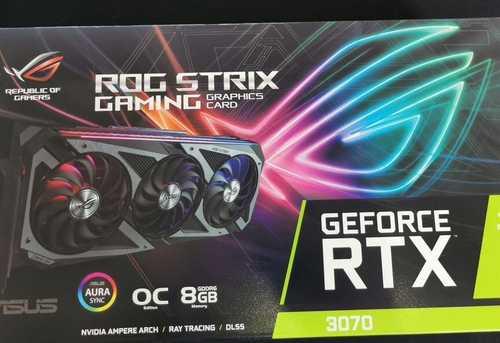 Видеокарта asus ROG Strix GeForce RTX 3070 OC