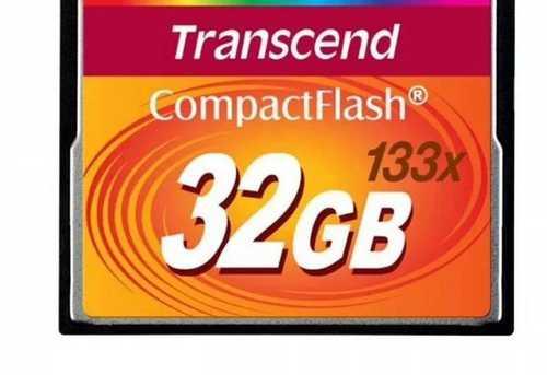 Карта памяти Transcend CompactFlash Standard 32GB