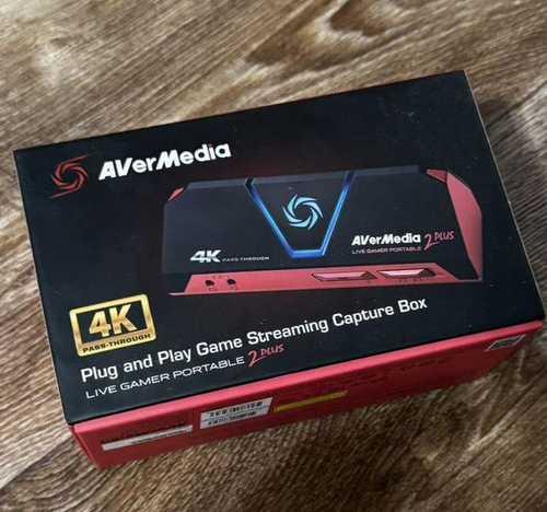 Avermedia live gamer portable 2 plus