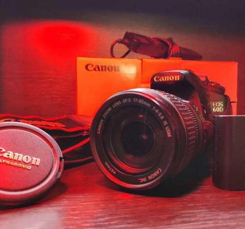Набор фотографа canon 60d + canon 17-85