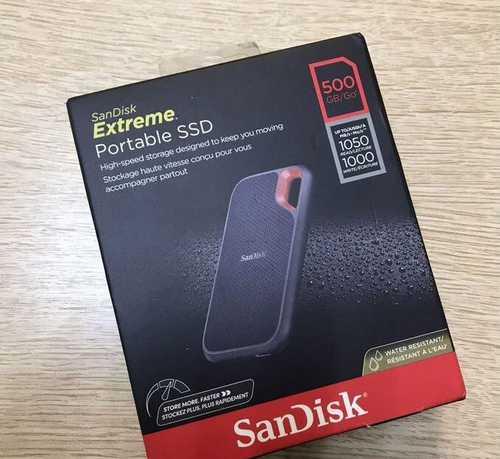 Внешний SSD диск SanDisk Extreme Portable 500гб
