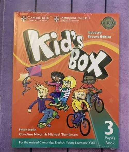 Kid's Box 3 новый учебник английского