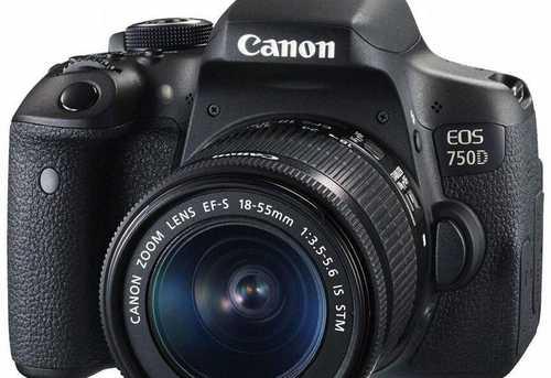 Canon 750d kit 18-55mm is iii