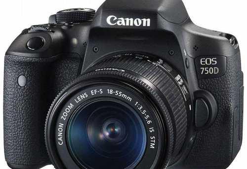 Canon 750d kit 18-55mm is iii