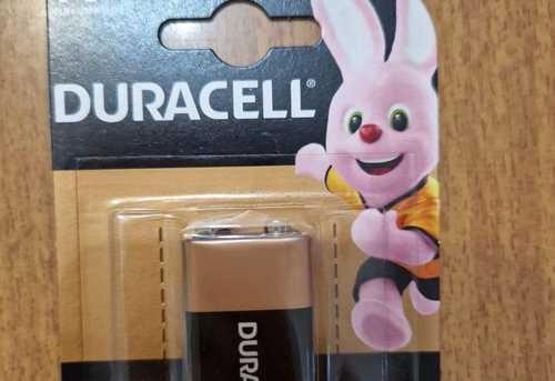 Батарейки duracell 9V новые