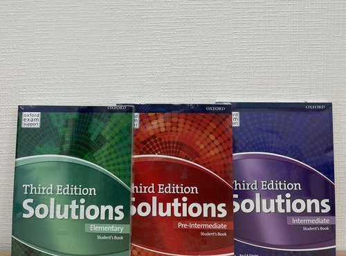 Учебники Solutions 3rd Edition