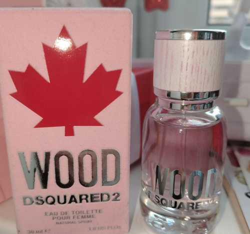 Духи Wood dsquared2 розовые 30 мл ml