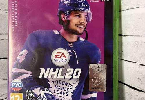Игра для xbox ONE NHL 20