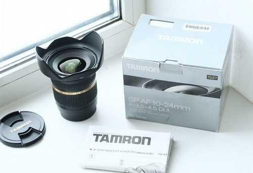 Объектив Tamron SP AF 10-24 f3.5-4.5 (для Canon)