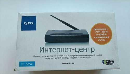 Wi-Fi роутер Zyxel p660htw2 EE