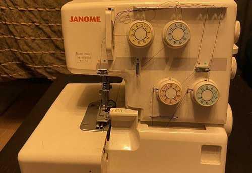 Оверлок janome 204d