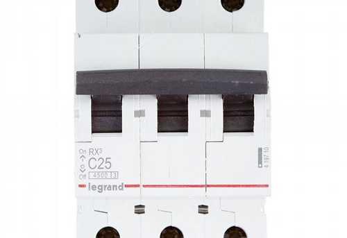 Автоматический выключатель Legrand RX3 (419710) 3P