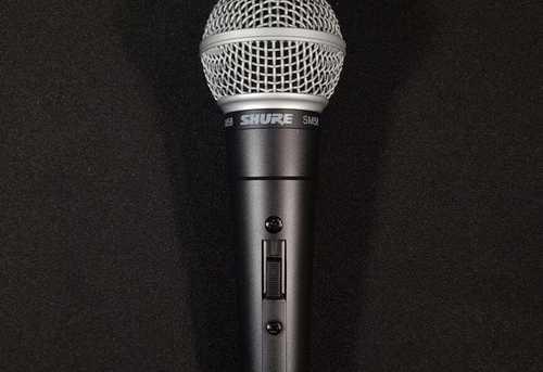 Shure SM58S с выключателем вокальный микрофон