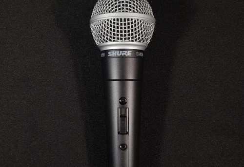 Shure SM58S с выключателем вокальный микрофон