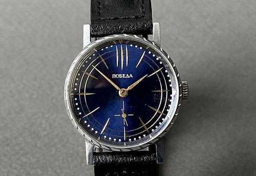 Победа "Синяя лазурь" - мужские наручные часы СССР