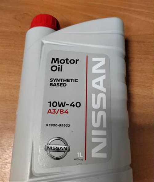 Масло Nissan Motor Oil 10W40 1л