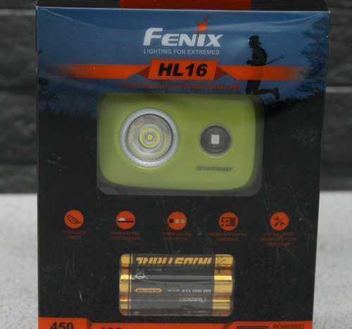 Налобный фонарь Fenix HL16 UltraLight Green