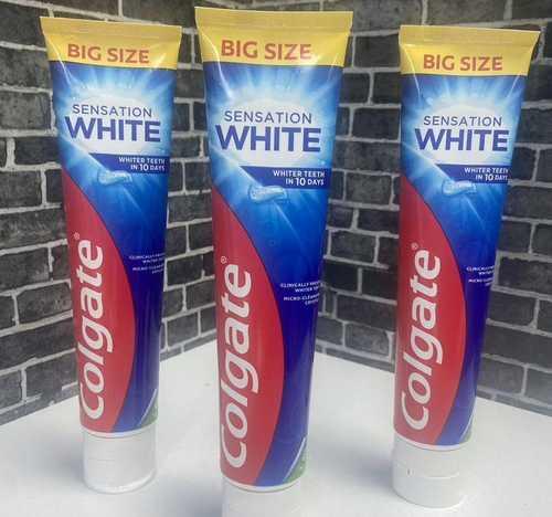 Зубная паста colgate Sensation White отбеливающая