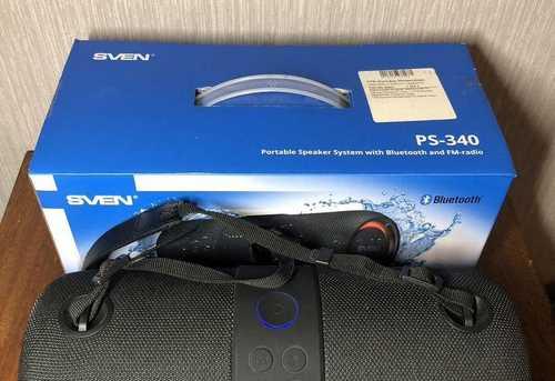 Портативная колонка bluetooth Sven PS 340