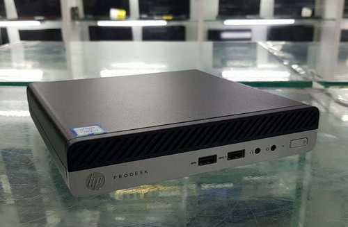 Мощный неттоп HP ProDesk i3 9100 8gb SSD 256gb