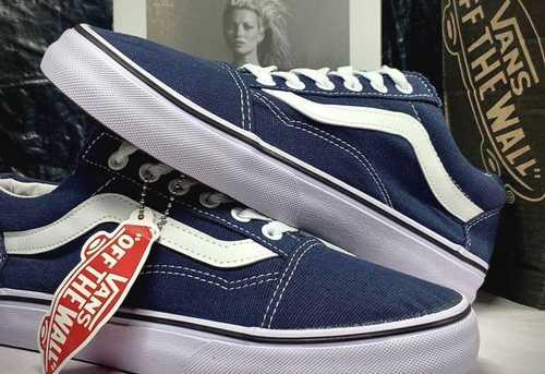 Кеды мужские vans синие