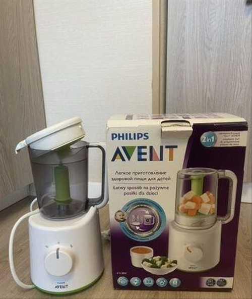 Пароварка блендер philips avent