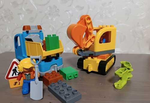 Lego duplo 10812 Грузовик и гусеничный экскаватор