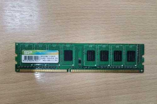 Оперативная память DDR3 SiliconPower 2Gb 1333MHz