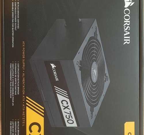 Блок питания Corsair cx750M 750w