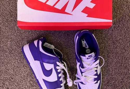 Кроссовки Nike dunk low Championship Court Purple