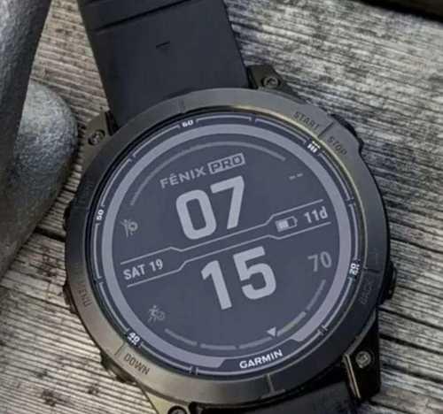 Garmin Fenix 7 Pro Sapphire Solar титановые 2024